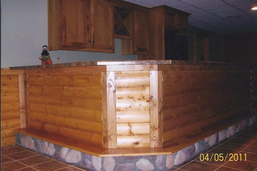 Bar in Basement Appleton | Custom Bar Fox Cities | Wet Bar Cabinet ...