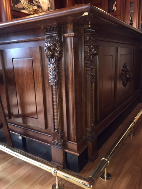 Bar in Basement Appleton | Custom Bar Fox Cities | Wet Bar Cabinet ...