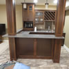 Bar in Basement Appleton | Custom Bar Fox Cities | Wet Bar Cabinet ...